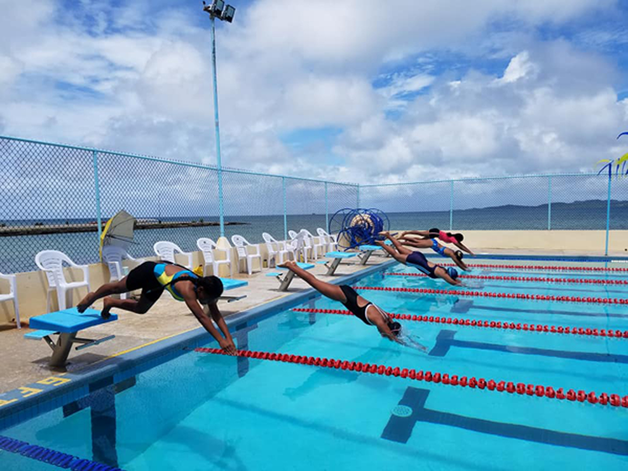 Elementary school swimmers break 12 championship records - Island Times