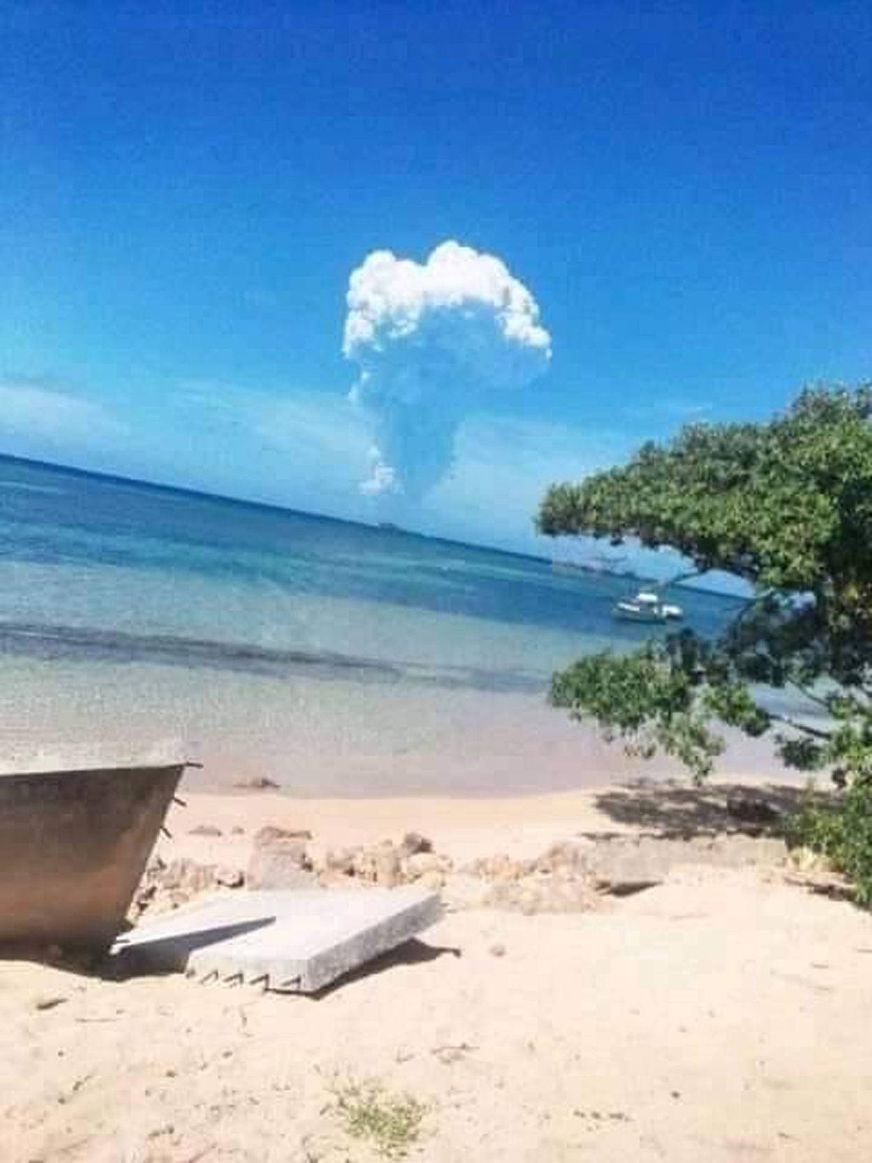 Tongans told to protect water tanks from acid rain, as eruption ...