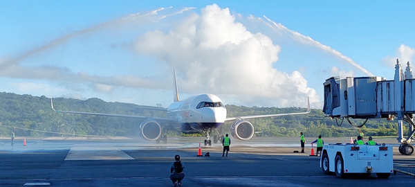 Alii Palau Airline’s inaugural flight opens a new gateway to Palau ...